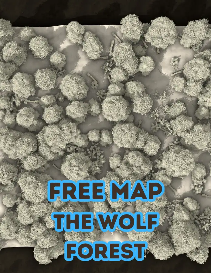 FREE MAP - The Wolf Forest - PlanarInk Editions | DriveThruRPG