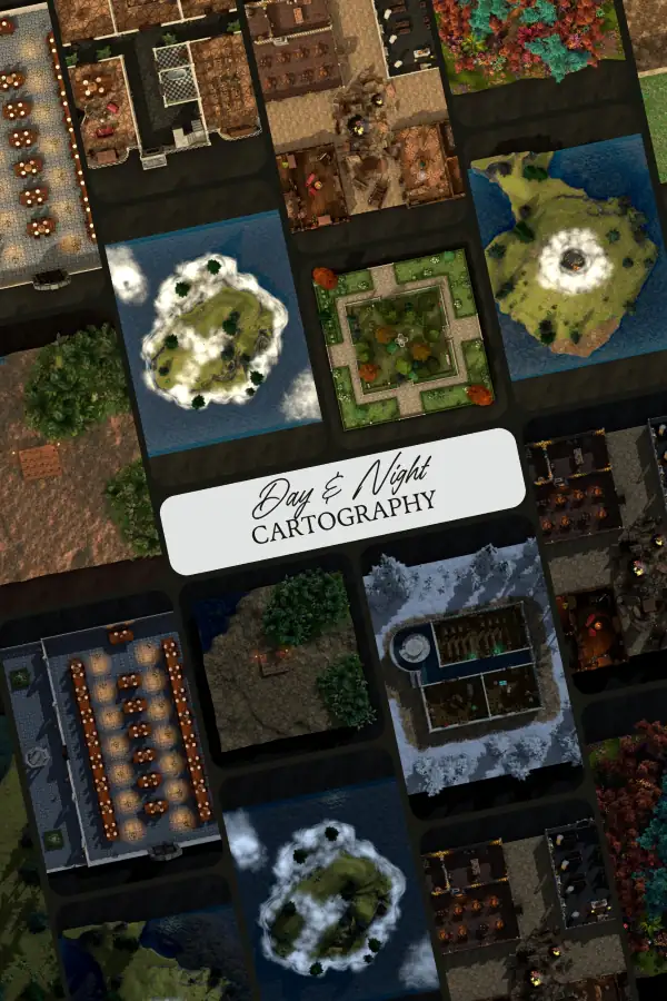 111 FANTASY MAPS - DAY AND NIGHT CARTOGRAPHY - PlanarInk Editions ...