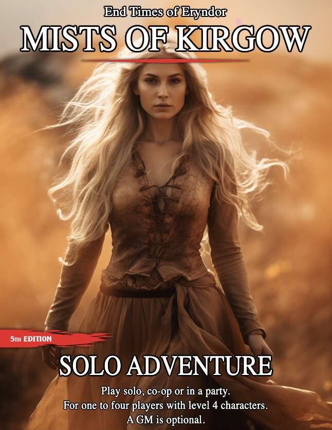 ET4 - Mists of Kirgow (Solo 5e Adventure) - Elfypunk | DriveThruRPG
