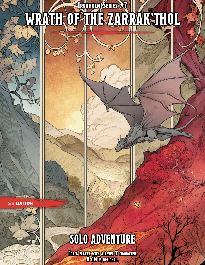 IH7 - Wrath of the Zarrak'thol (Solo 5e Adventure) - Elfypunk ...