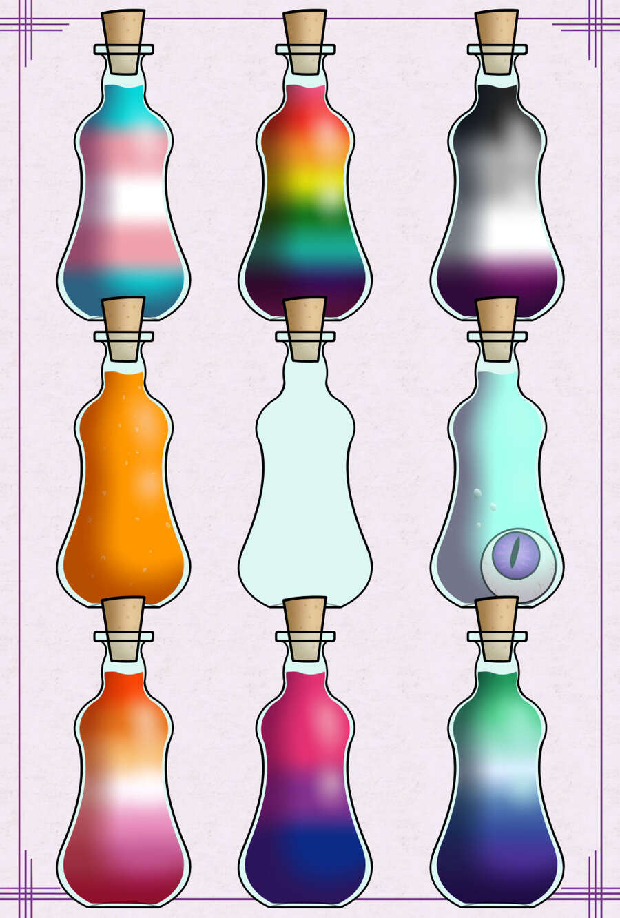 Potion Pack - Bottle 1 - Hyperion Skies Studios | DriveThruRPG