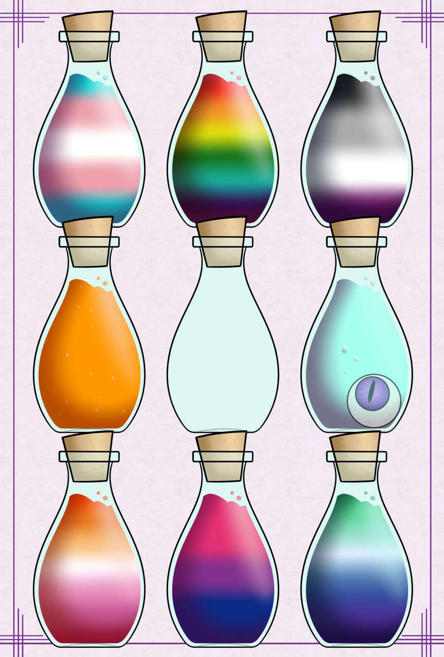 Potion Pack - Bottle 6 - Hyperion Skies Studios | DriveThruRPG