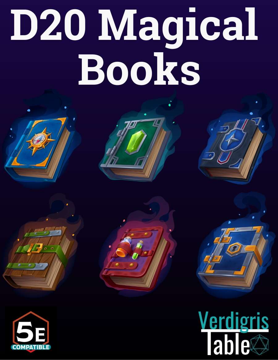 D20 Weird and Wonderful Books - Ryan Doyle | DriveThruRPG