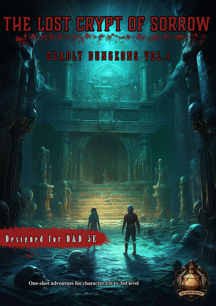 The Lost Crypt of Sorrow - The Gaming Brewery | DriveThruRPG