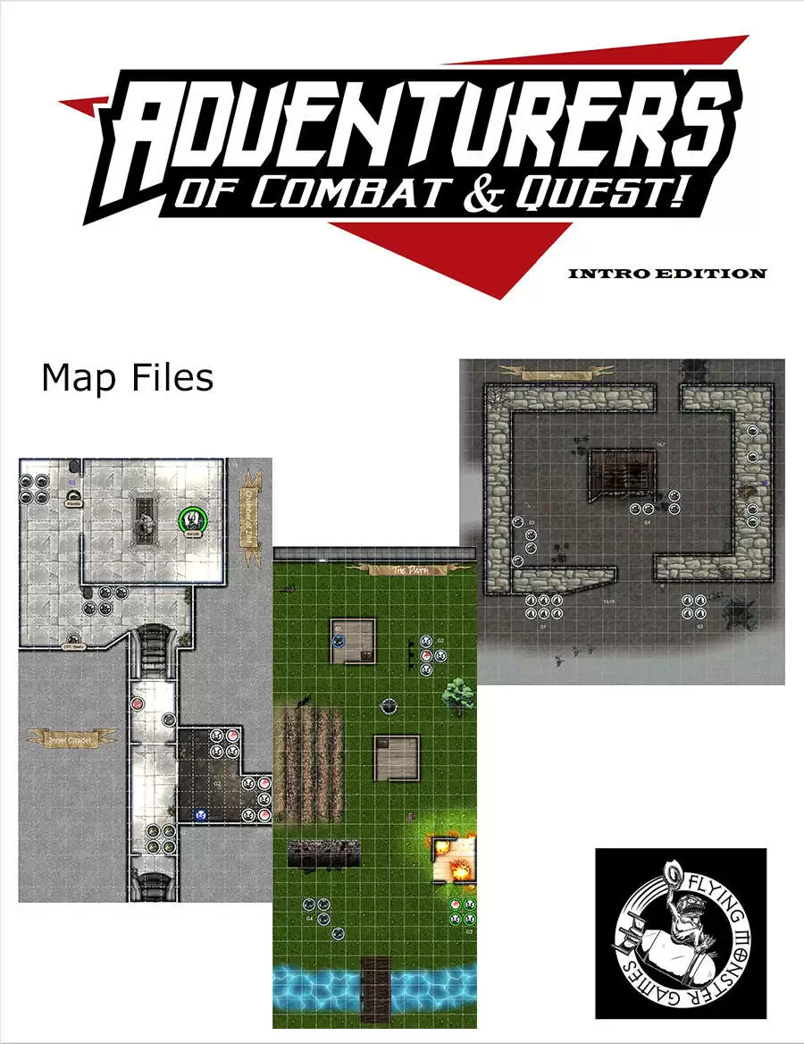 Adventurers of Combat & Quest Map Files - Flying Monster Games ...