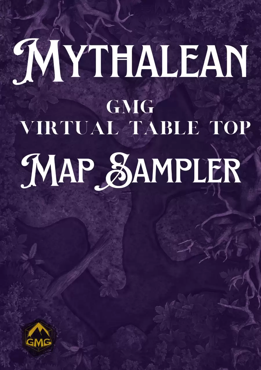 Mythalean Map Sample Pack - Gold Mountain Games | DriveThruRPG