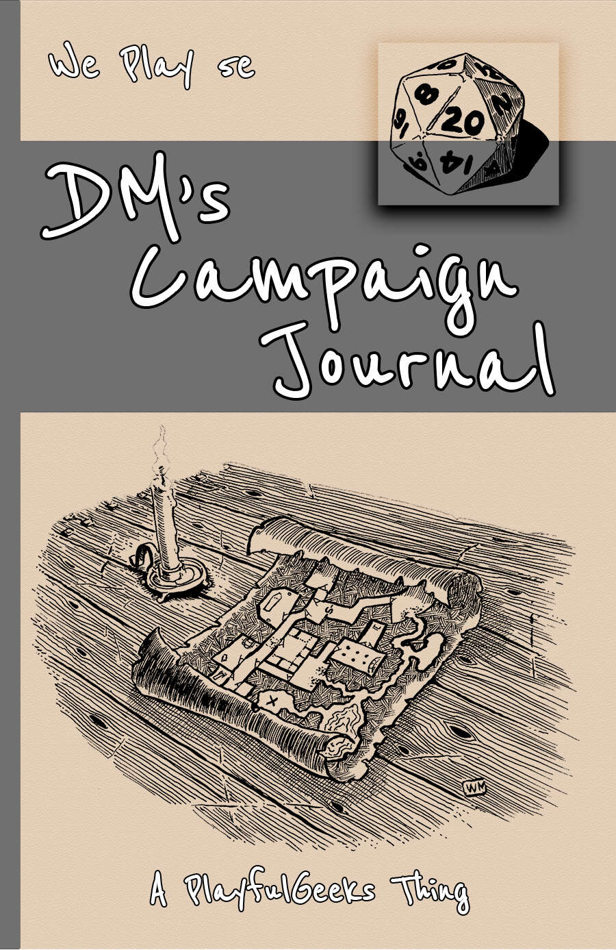 Dm's Campaign Journal - Tablet Edition - Playful Geeks | DriveThruRPG