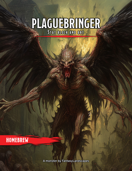 Plaguebringer - Creature Stat Blocks and Art - FantasyLandscapes ...