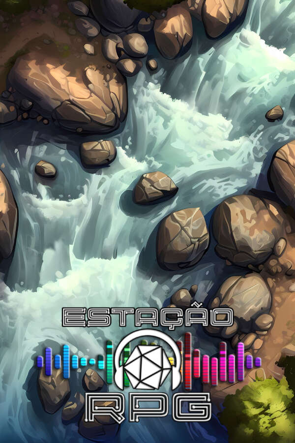 River Rapids [2] - Battlemap - Estação RPG | Battle Maps - Rivers ...