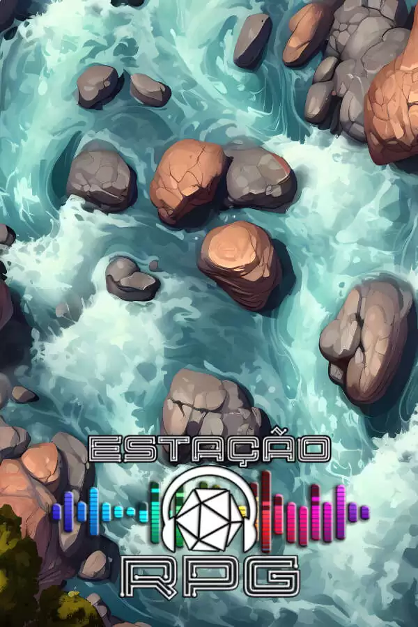 River Rapids [14] - Battlemap - Estação RPG | Battle Maps - Rivers ...