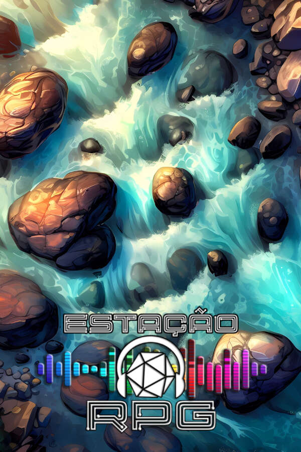 River Rapids [15] - Battlemap - Estação RPG | Battle Maps - Rivers ...