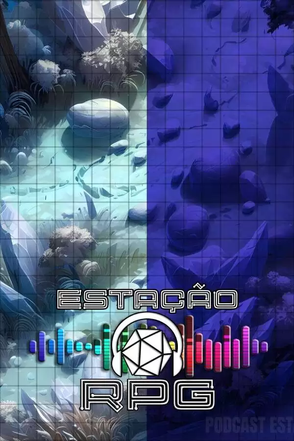 Ice Forest [8] - Battlemap - Estação RPG | Battle Maps - Ice Forests ...