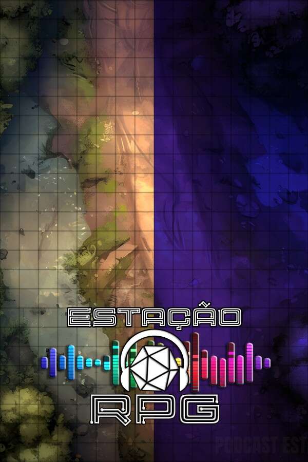 Road [4] - Battlemap - Estação RPG | Battle Maps - Roads | DriveThruRPG