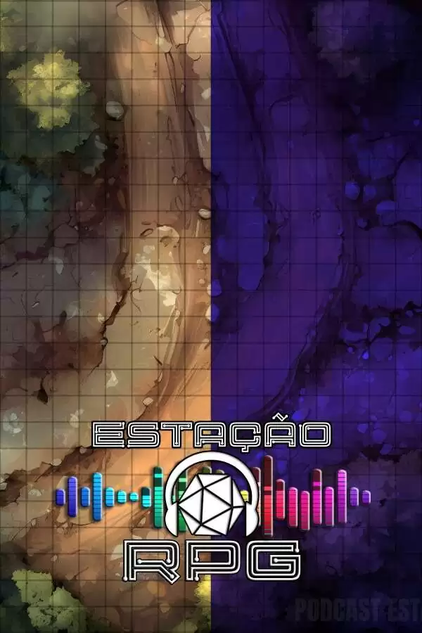 Road [5] - Battlemap - Estação RPG | Battle Maps - Roads | DriveThruRPG