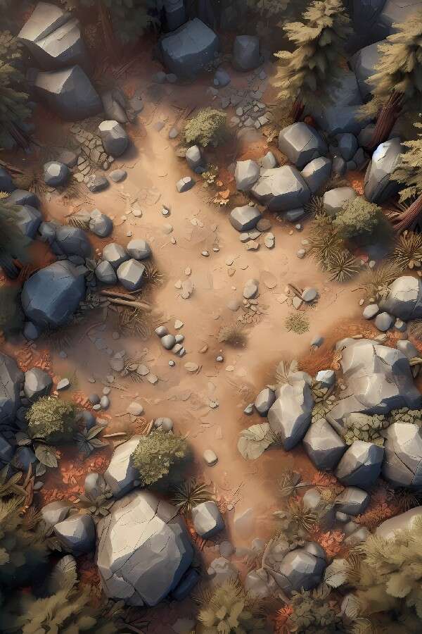 The Forest [16] - Battlemap - Estação RPG | Battle Maps - Forests ...