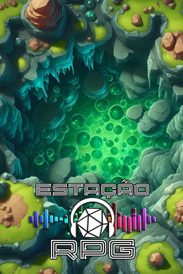 Acid Cave [7] - Battlemap - Estação RPG | Battle Maps - Caves ...