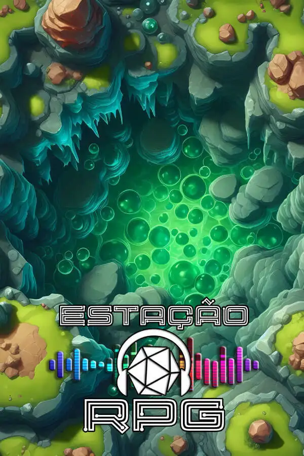 Acid Cave [7] - Battlemap - Estação RPG | Battle Maps - Caves ...