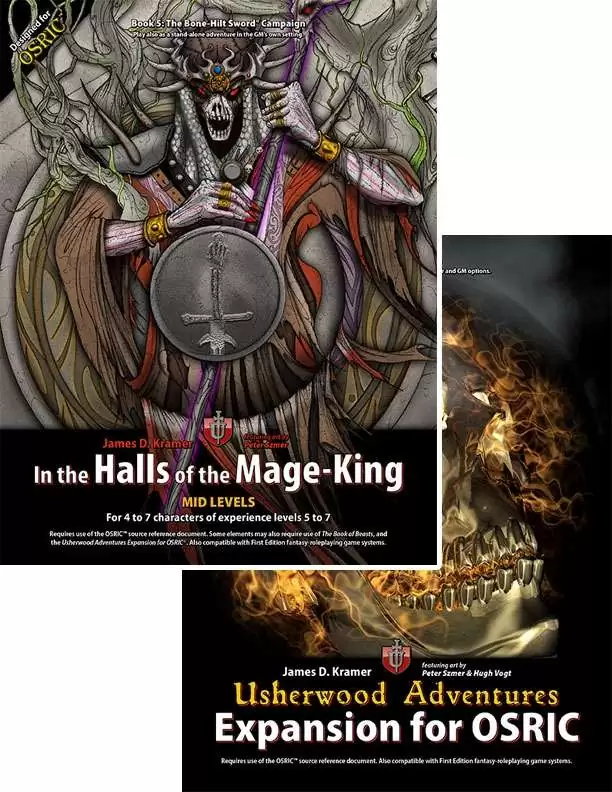 UA Expansion for OSRIC / Halls of the Mage-King [BUNDLE] - Usherwood ...