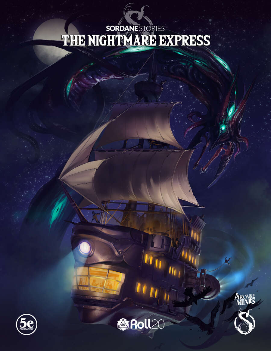 The Nightmare Express - Arcane Minis | DriveThruRPG