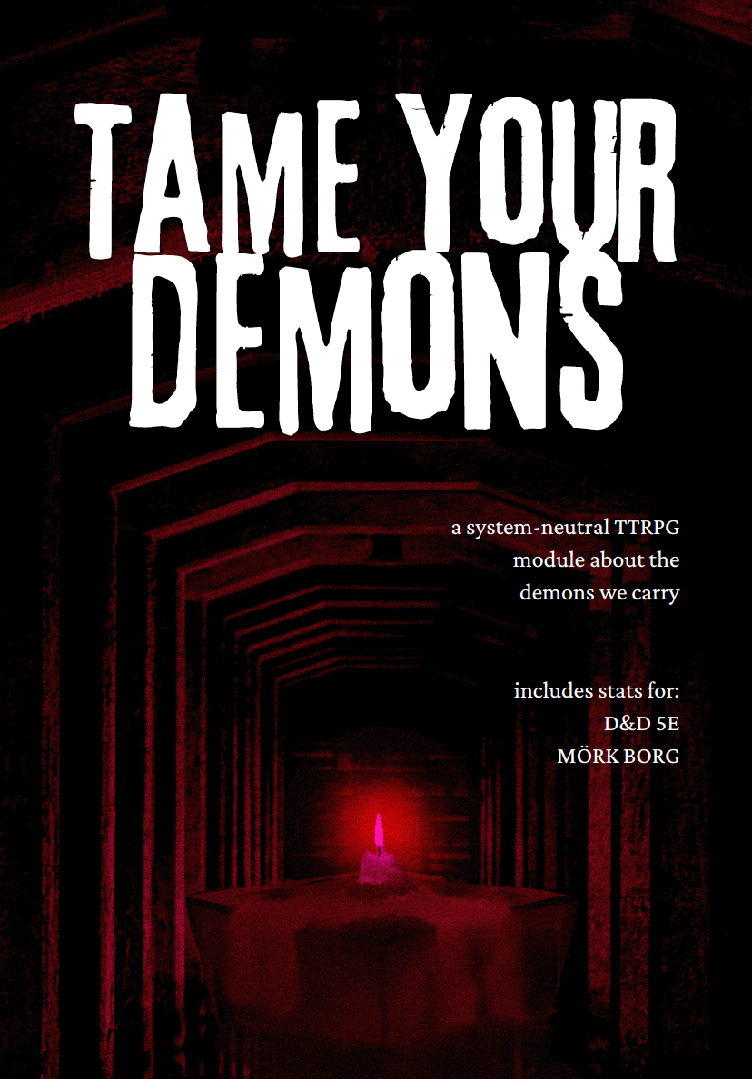Tame Your Demons for Mörk Borg - M. Allen Hall | DriveThruRPG
