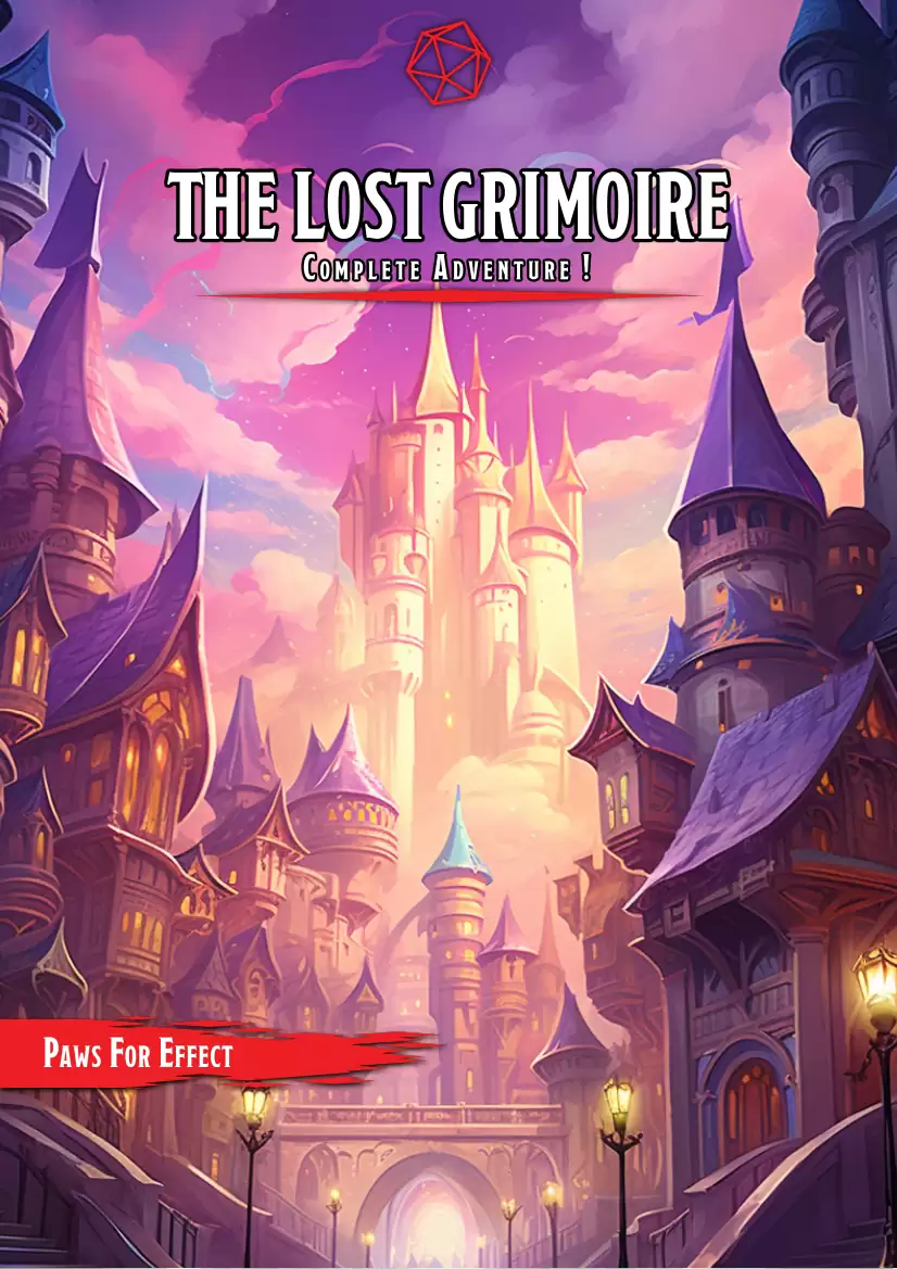 The Lost Grimoire Complete Adventure [BUNDLE] - Adventure Ripples | DriveThruRPG