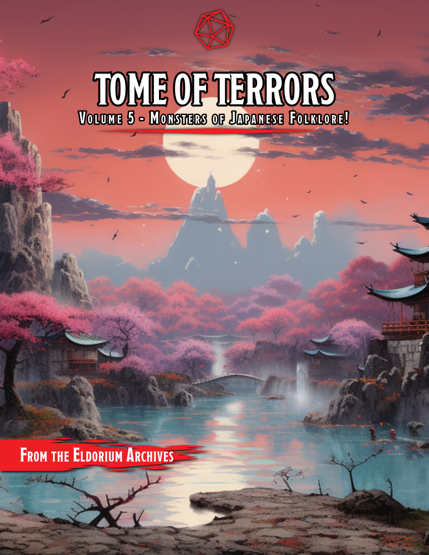 Tome of Terrors Vol 5 - Monsters of Japanese Folklore! [BUNDLE ...