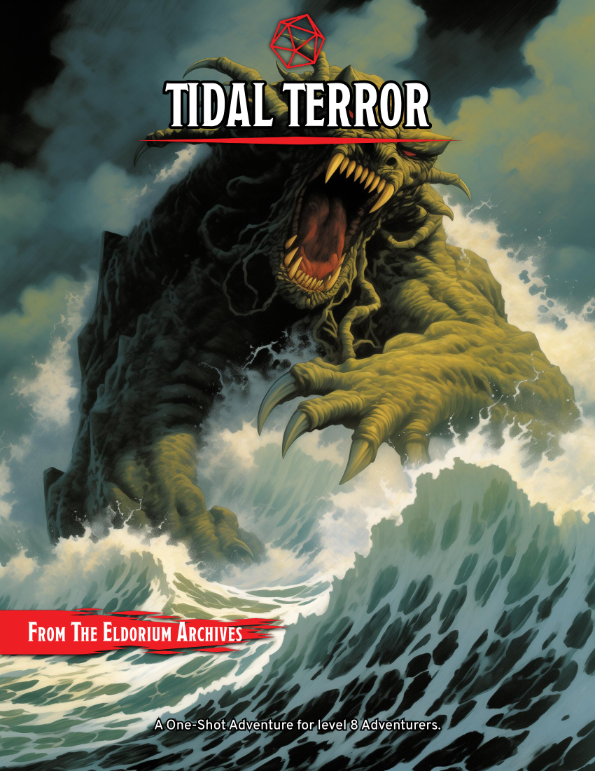 Tidal Terror - Adventure Ripples | DriveThruRPG