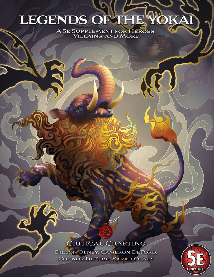 Legends of the Yokai - Critical Crafting | DriveThruRPG