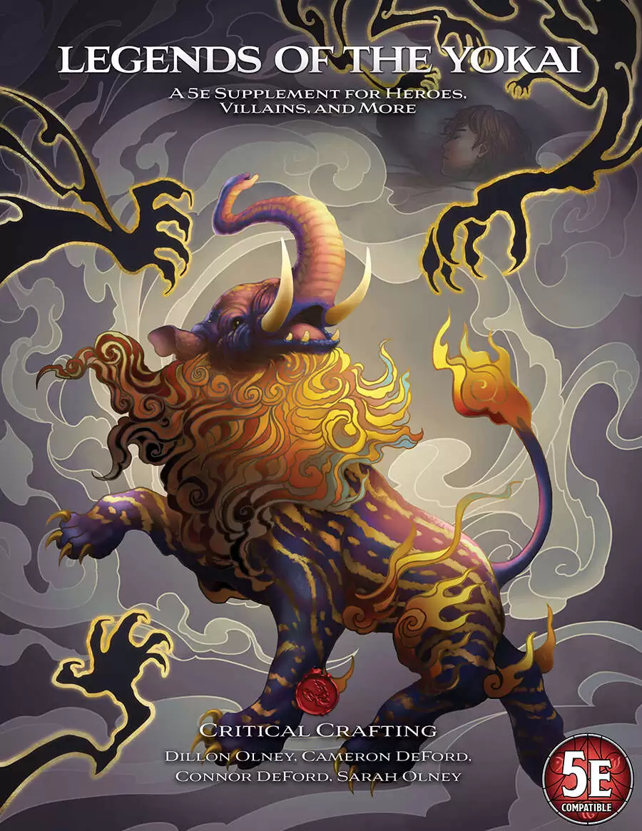 Legends of the Yokai - Critical Crafting | DriveThruRPG