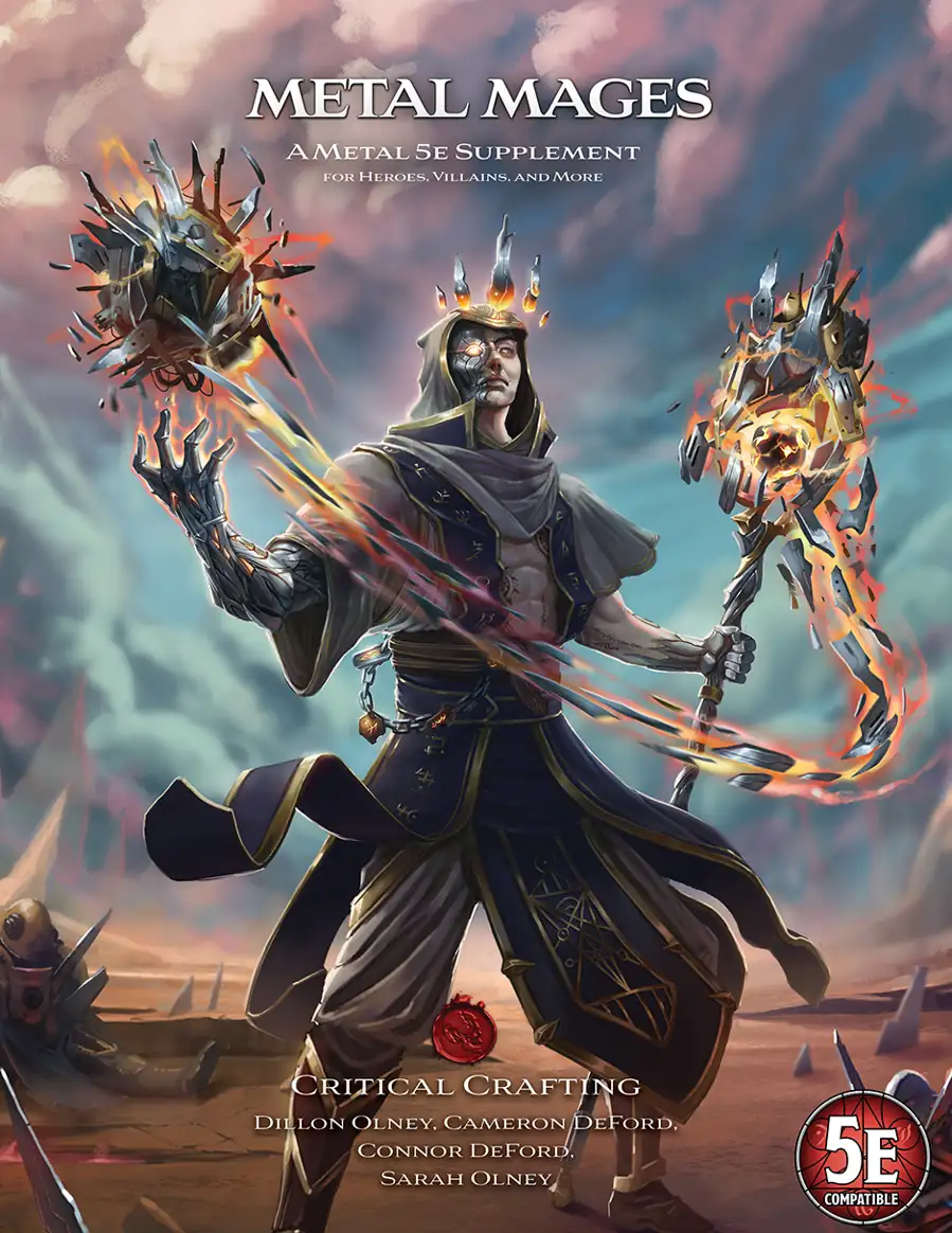 Metal Magic - Critical Crafting | DriveThruRPG