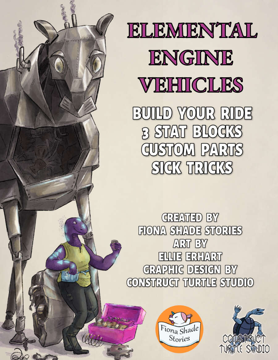 5e VEHICLES - Magicpunk / Steampunk Customizable (Land) - Fiona Shade ...