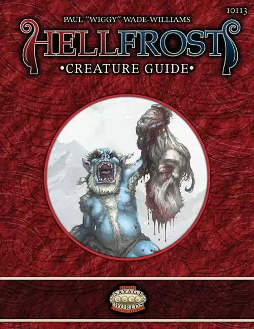 Hellfrost Creature Guide - Triple Ace Games | Hellfrost | DriveThruRPG