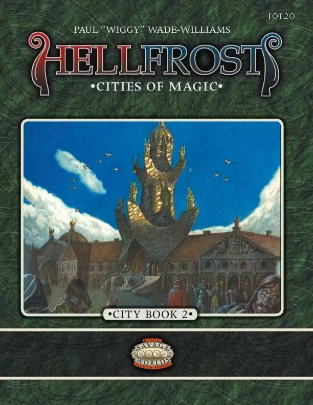Hellfrost City Book 2: Cities of Magic - Triple Ace Games | Hellfrost ...