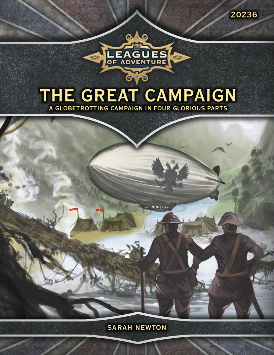 The Great Campaign - Triple Ace Games | Leagues of Adventure | DriveThruRPG