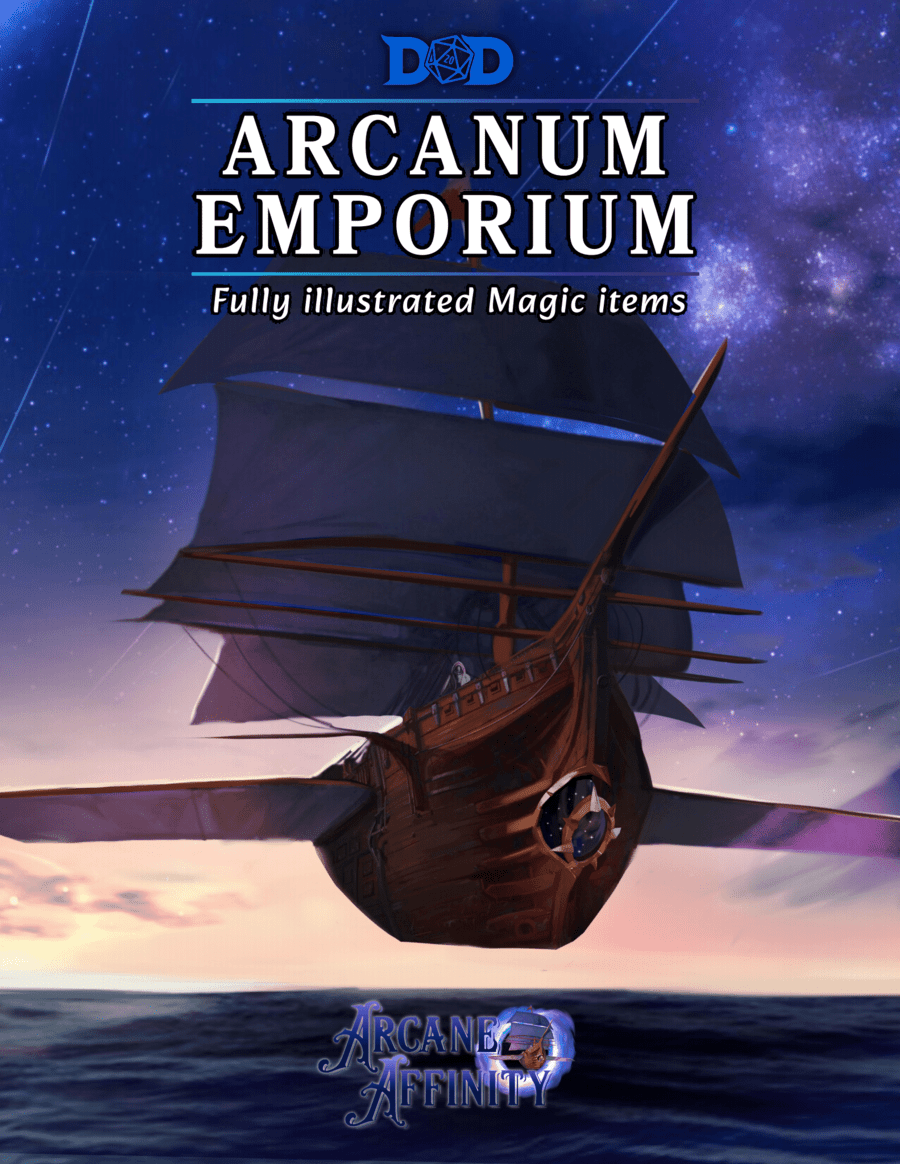 Arcanum Emporium Vol 1(42 Magic Items) - Arcane Affinity | DriveThruRPG