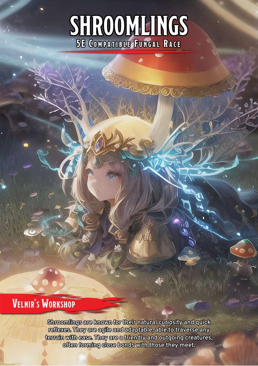Shroomling Race - Velnir's Workshop | Velnir's Workshop | DriveThruRPG