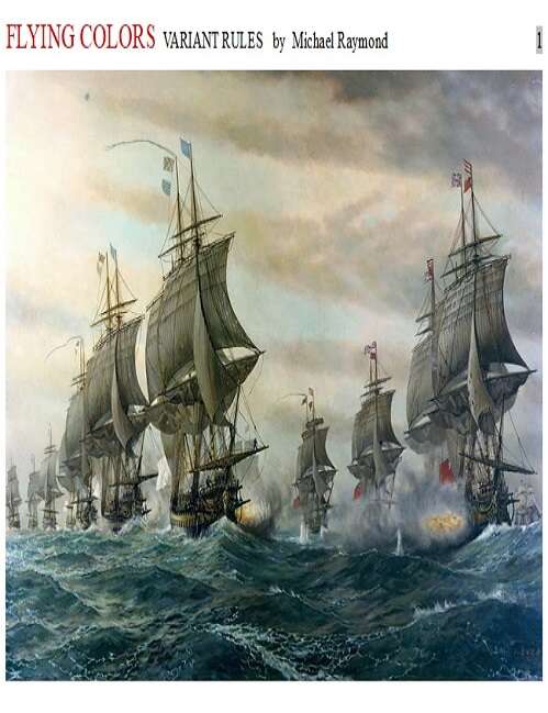 Flying Colors Variant Rules - Michael Raymond | DriveThruRPG