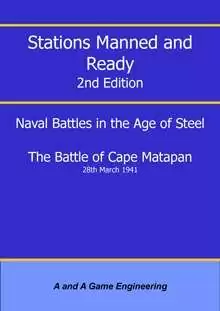 Stations Manned and Ready - 2nd Edition - Battle of Cape Matapan - A and A Games | DriveThruRPG