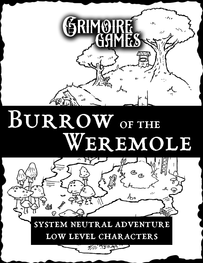 Burrow of the Weremole - Grimoire Games | DriveThruRPG