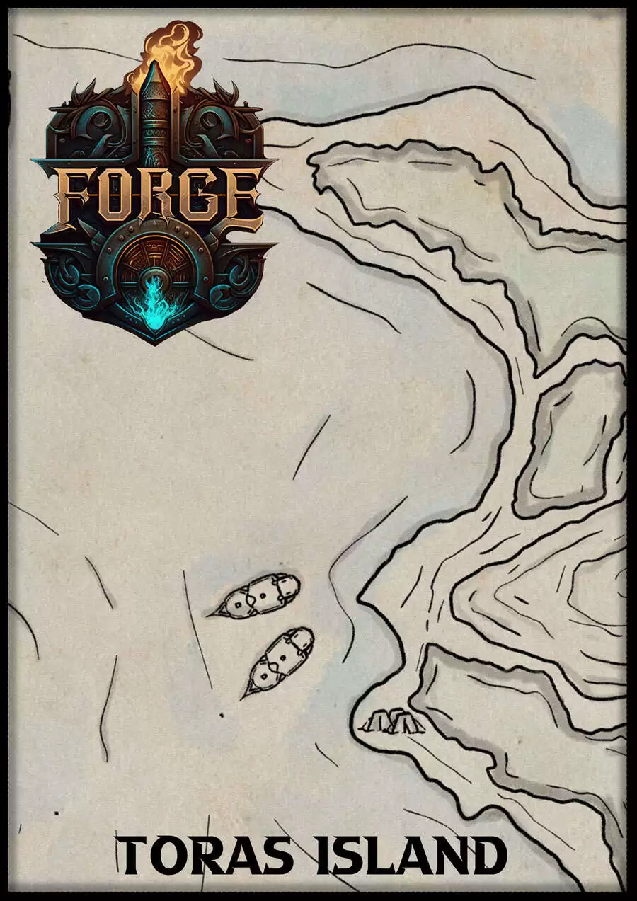 Forge Map : Toras Archipelago - RPG Forge | Fantasy Maps | DriveThruRPG