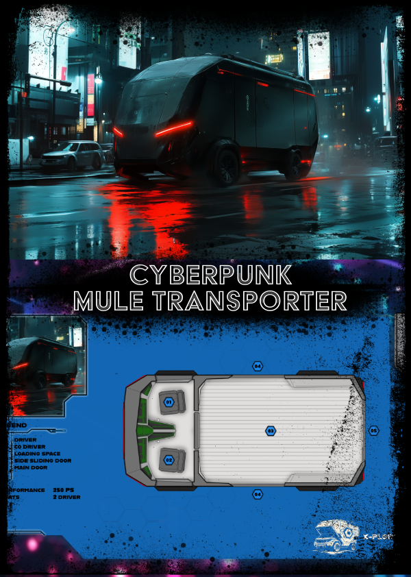 RPG Forge : cyberpunk mule transporter - RPG Forge | Cyberpunk ...