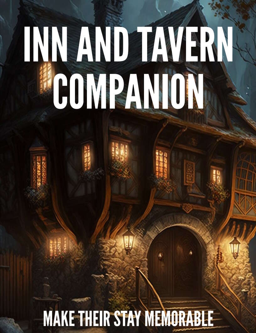 Inn and Tavern Companion - Wolfshield Games | DriveThruRPG