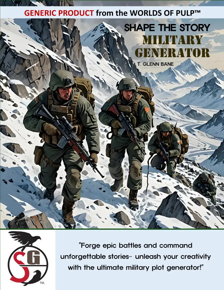 Shape the Story: Military Generator - Scaldcrow Games | Worlds of Pulp ...