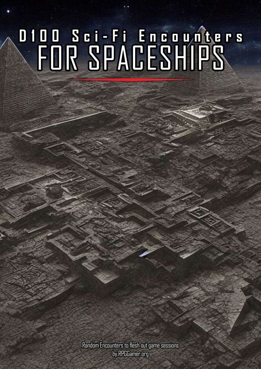 D100 Sci-fi Encounters for Spaceships - RPGGamer | DriveThruRPG D100 Sci-fi Encounters for Spaceships - RPGGamer | DriveThruRPG