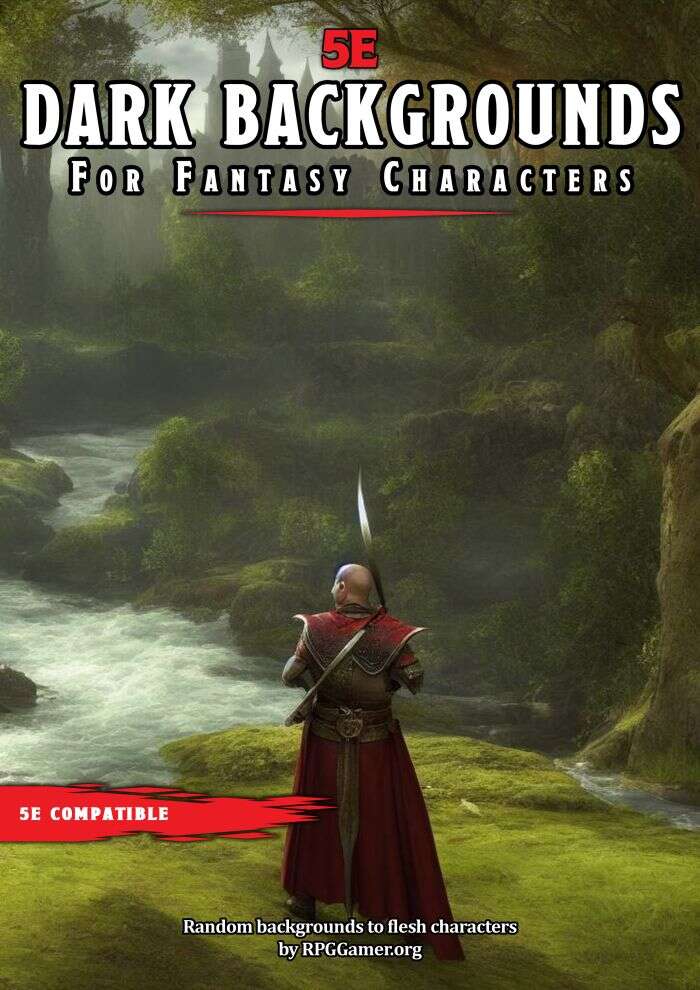 D100 Dark Backgrounds for Fantasy Characters - RPGGamer | DriveThruRPG
