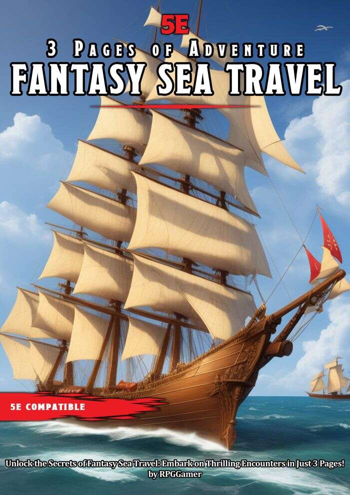 3 Pages of Adventure: Fantasy Sea Travel - RPGGamer | Pages of ...