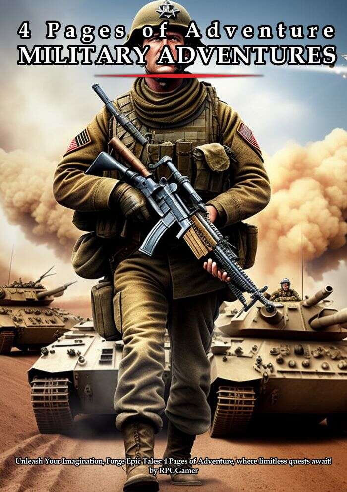 4 Pages of Adventure: Military Adventures - RPGGamer | Pages of ...