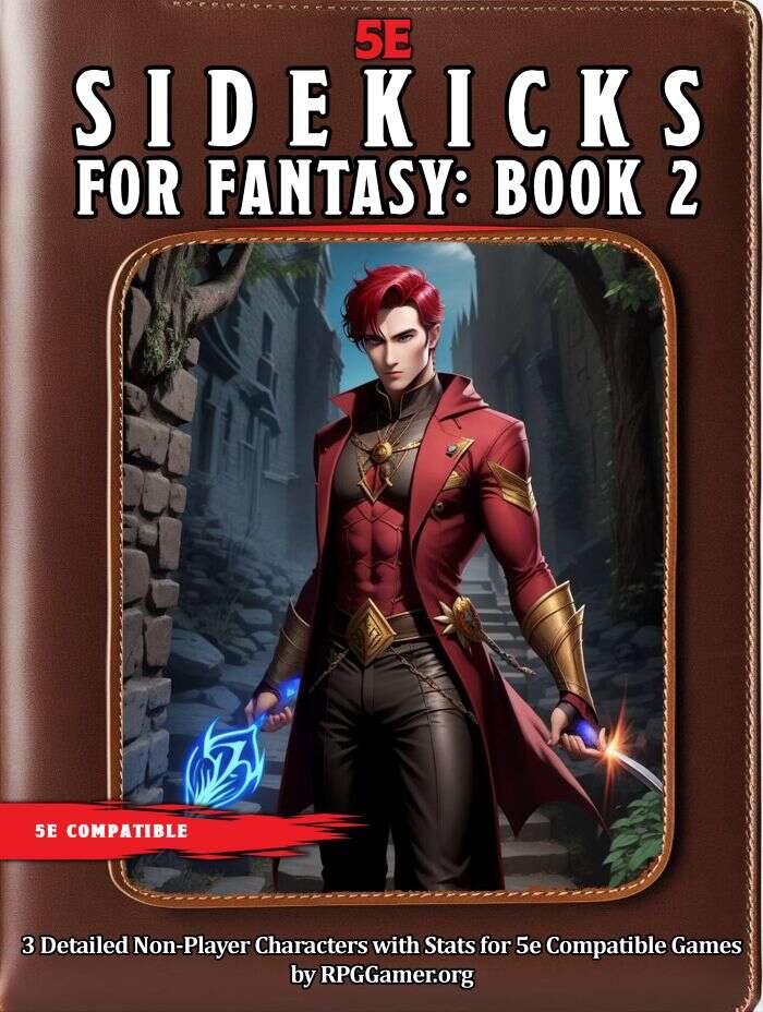 Sidekicks for Fantasy - Book 2 - 3 Detailed Non-Player Characters for ...