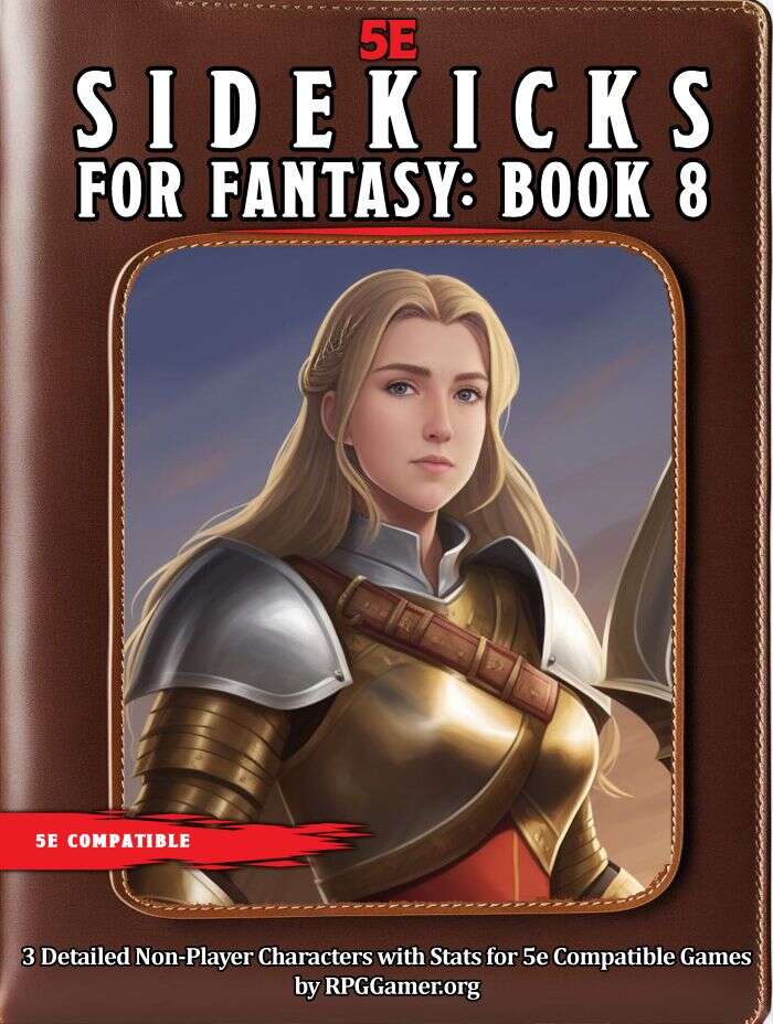 Sidekicks for Fantasy - Book 8 - 3 Detailed Non-Player Characters for ...