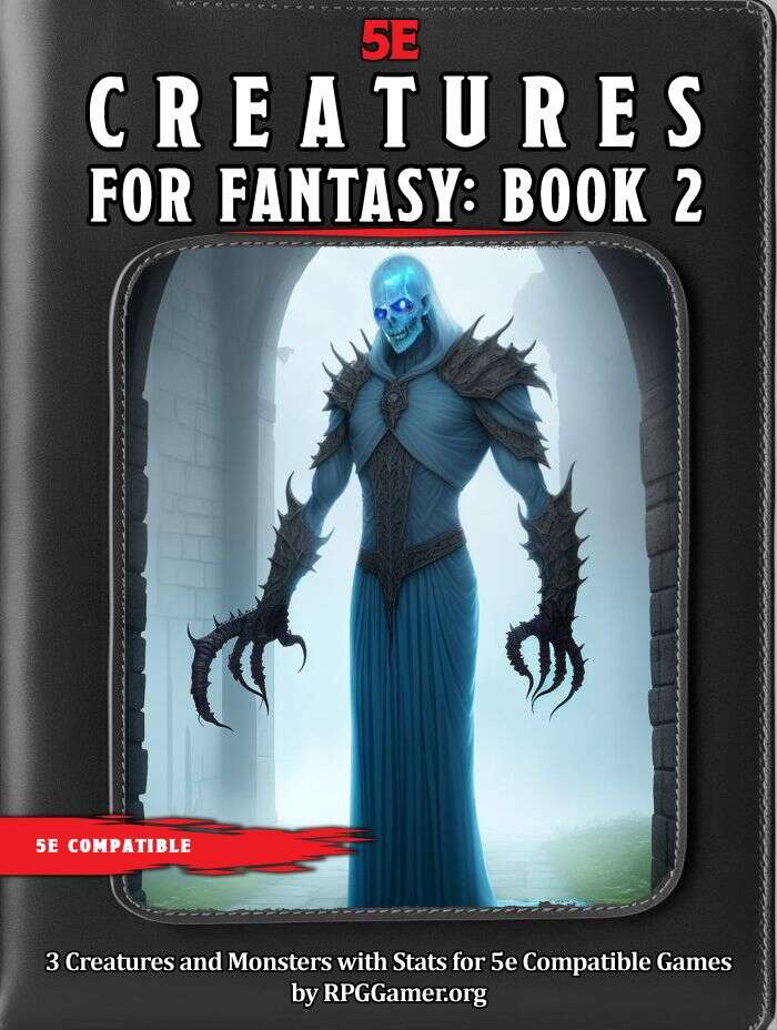 Creatures for Fantasy - Book 2 - 3 Creatures and Monsters for 5e ...